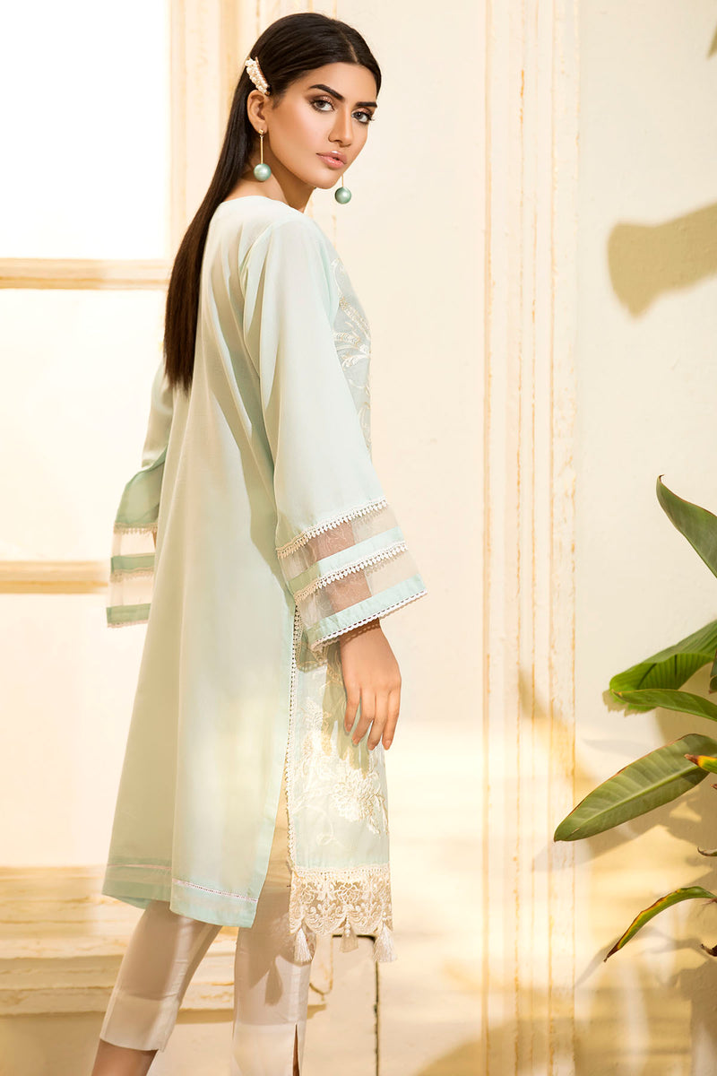 2468-Light-Ferozi Embroidered Lawn Stitched – Motifz
